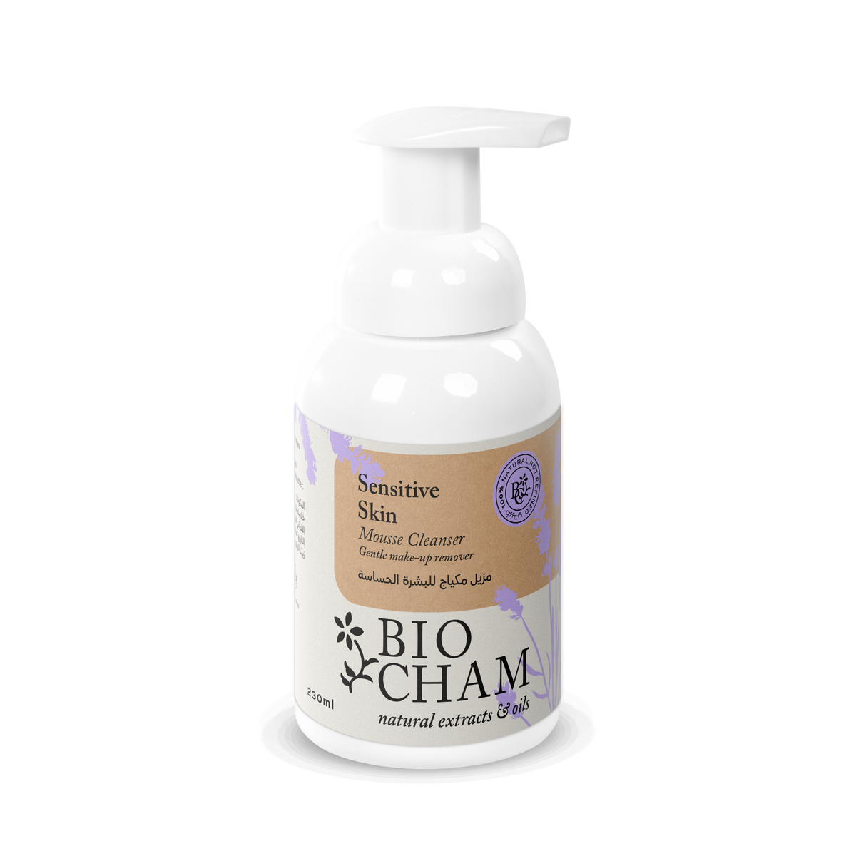 Mousse Cleanser - Sensitive Skin – BioCham Natural oils & extracts